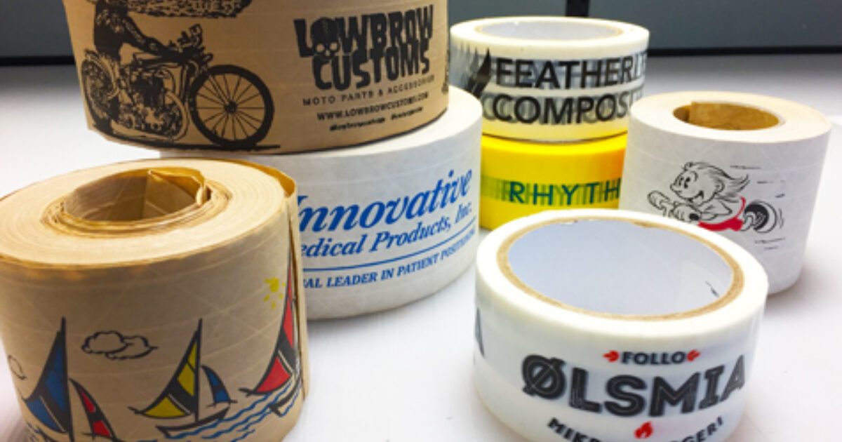 Advantages of Custom Printed Tape | Sticky Business